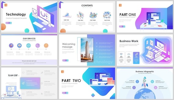 Internet Powerpoint Template