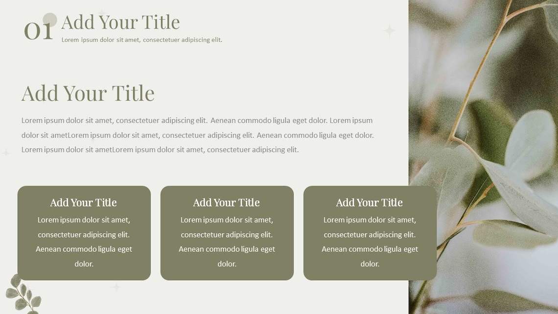 Minimal Modern Clean Report Powerpoint Template | Etsy