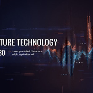 Modern Future Technology Report Powerpoint Template - Etsy
