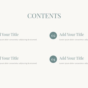 Minimal Modern Clean Business Powerpoint Template - Etsy