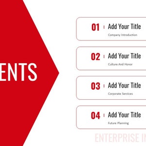 Modern Enterprise Introduction Business Powerpoint Template - Etsy