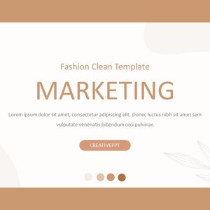 Minimal Modern Clean Style Keynote Template - Etsy
