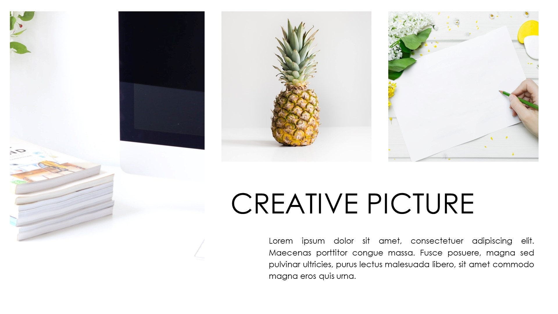 Simple Magazine Style Powerpoint Template 12 - Etsy