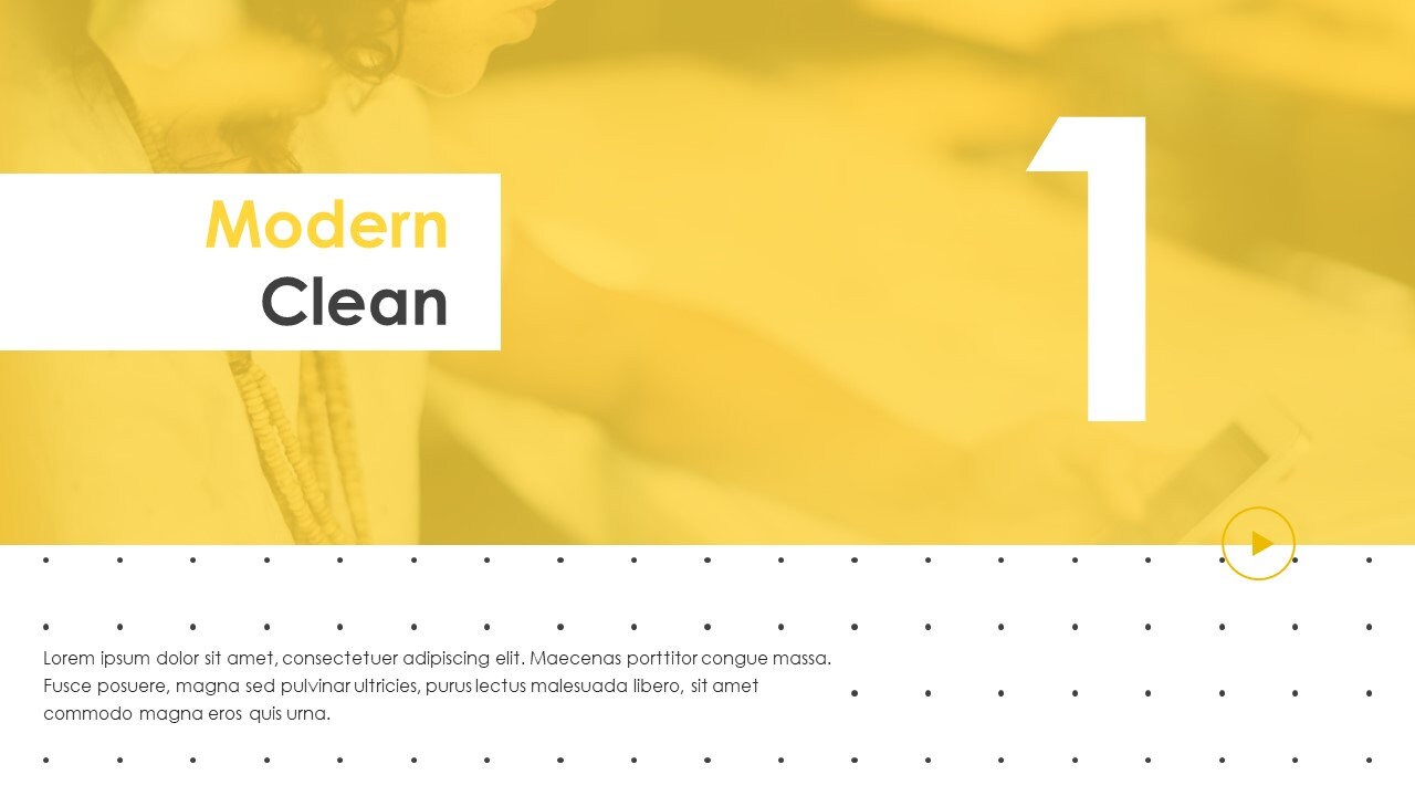 Yellow Minimal Work Report Powerpoint Template - Etsy