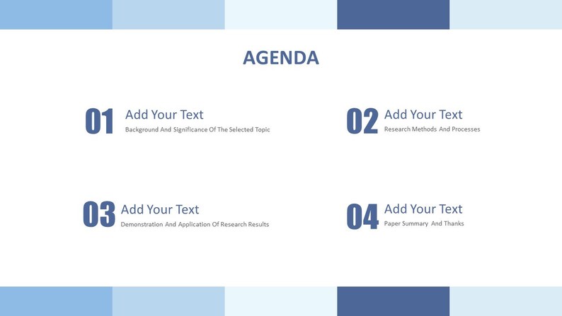 Minimal Blue Graduation Reply Powerpoint Template - Etsy