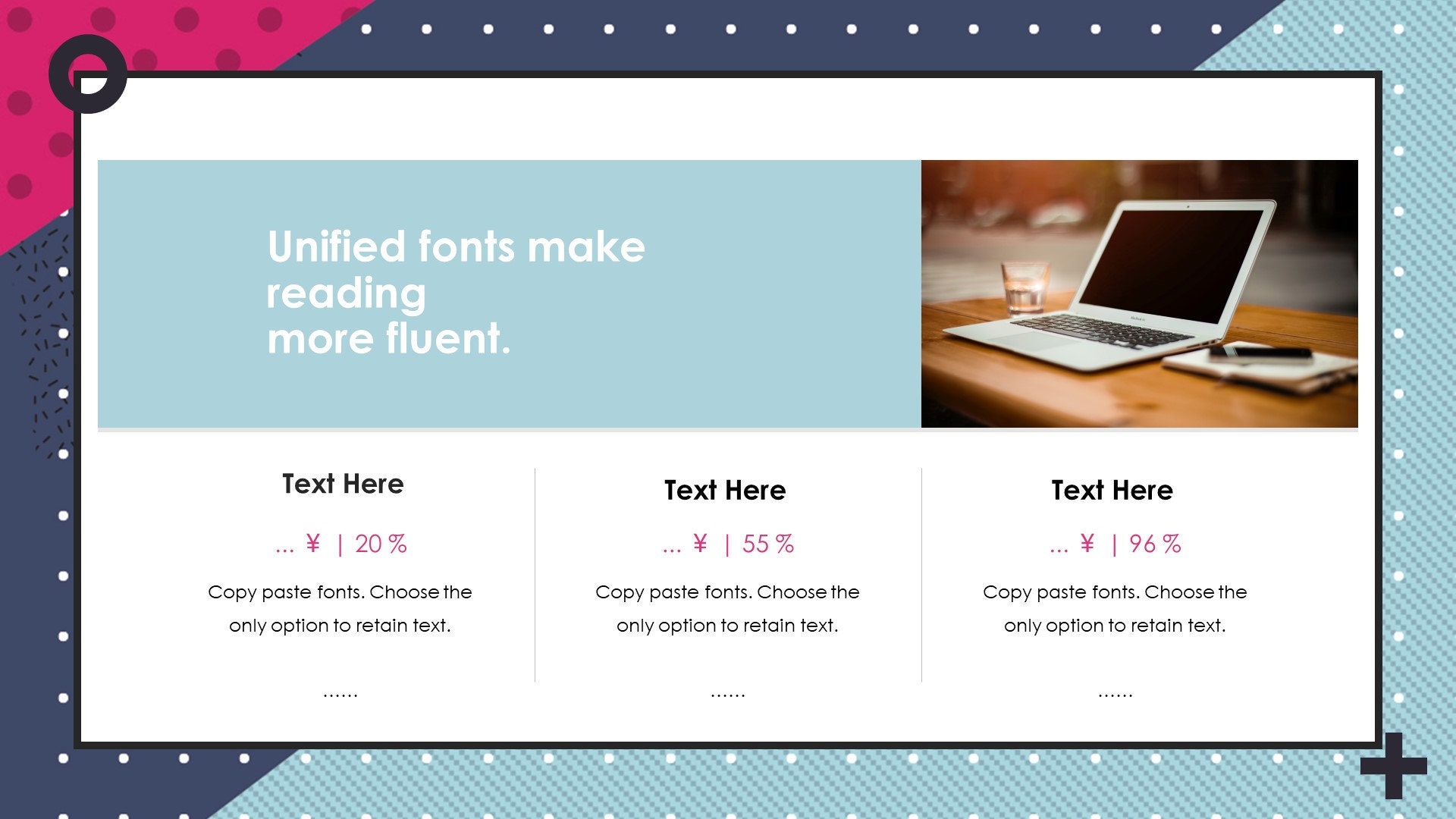 Memphis Style Minimal Powerpoint Template - Etsy