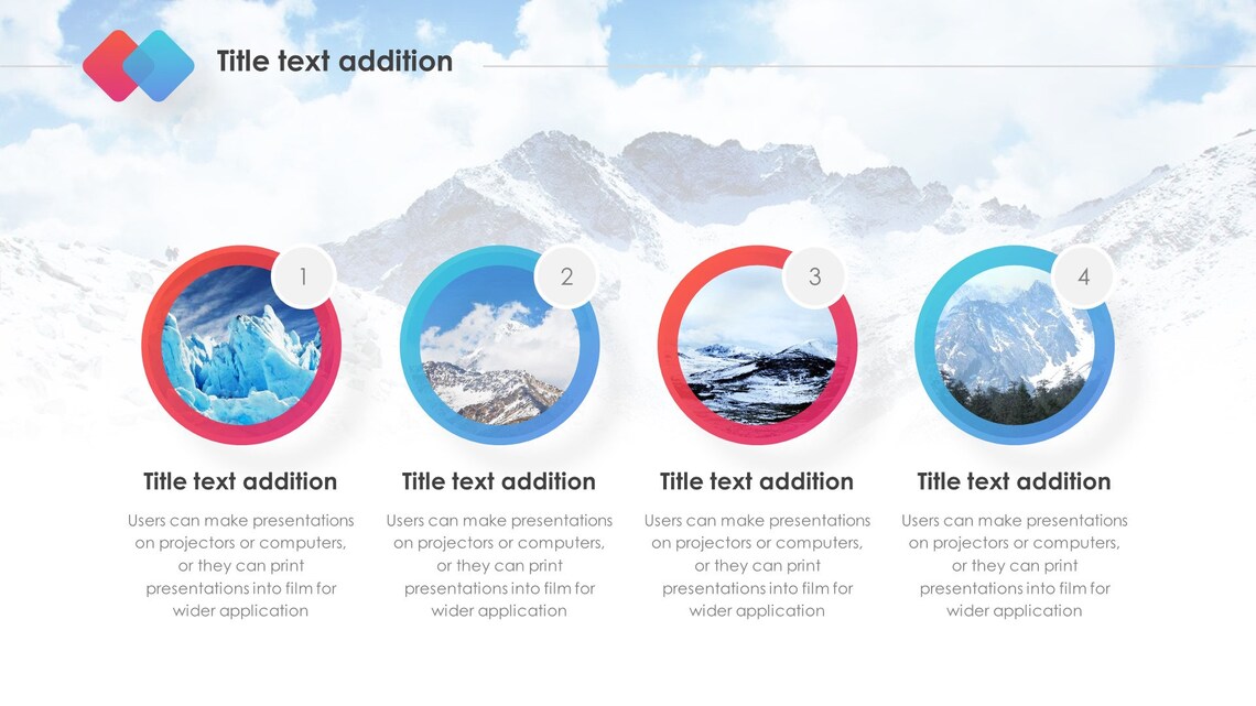 Creative Gradient Business Report PowerPoint Template02 - Etsy México