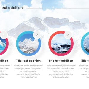 Creative Gradient Business Report Powerpoint Template02 - Etsy