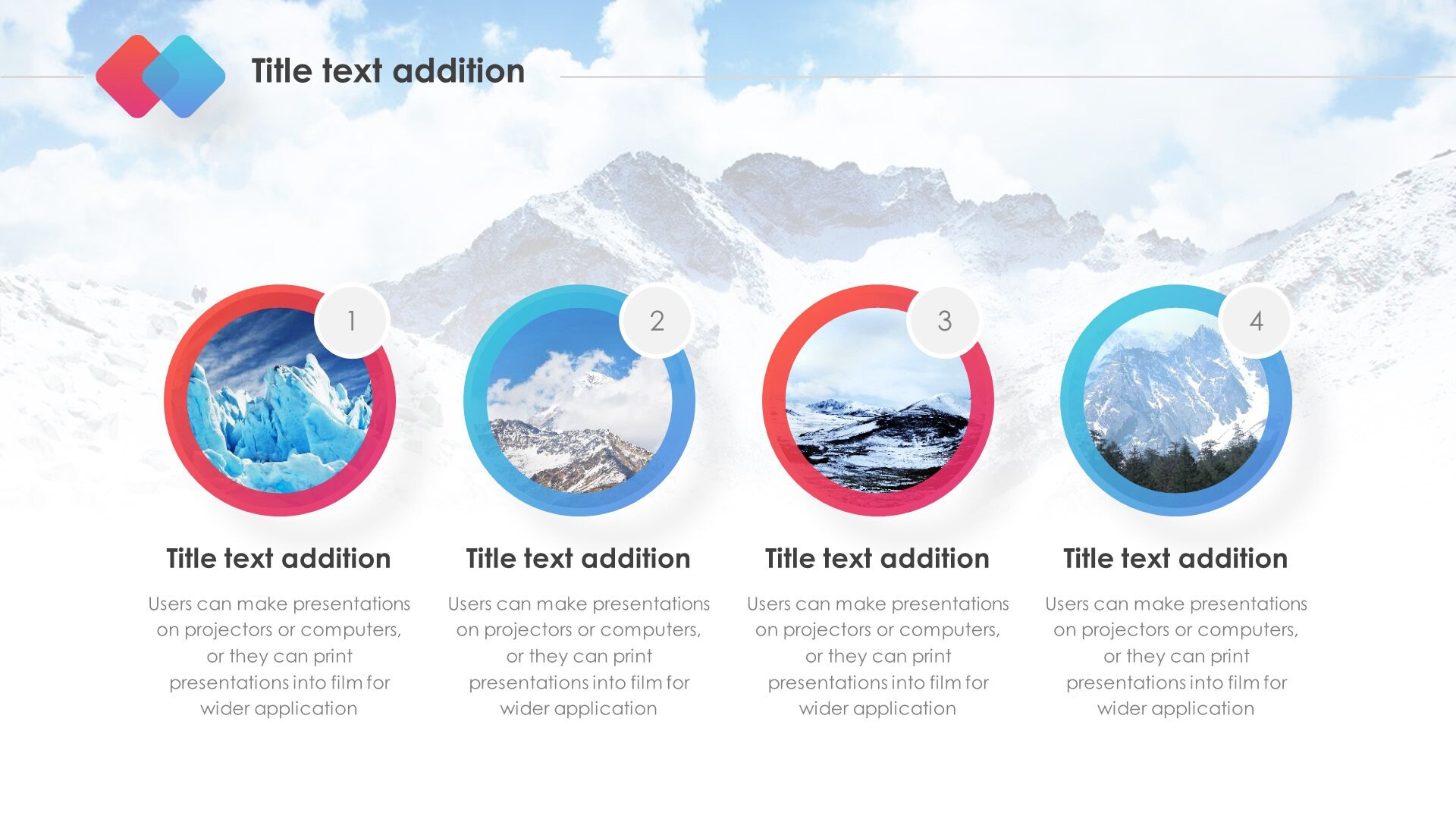 Creative Gradient Business Report Powerpoint Template02 - Etsy