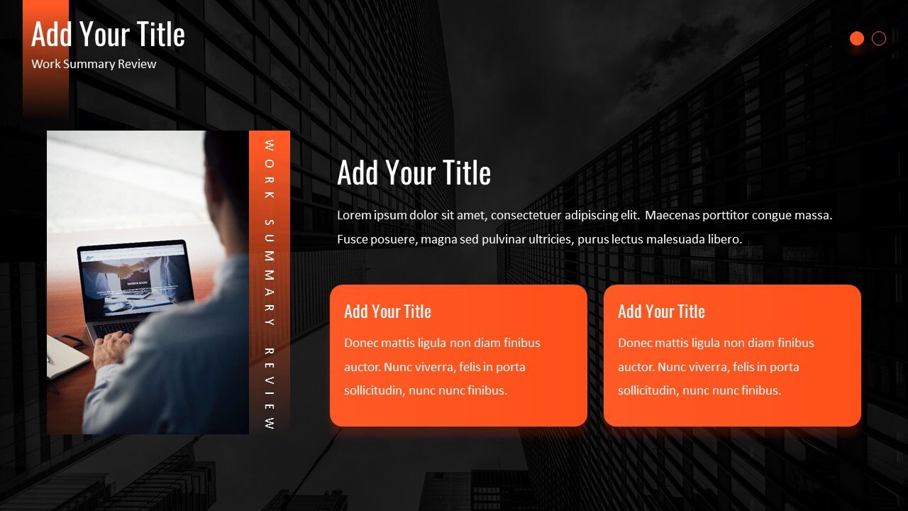 Modern Business Report Powerpoint Template - Etsy