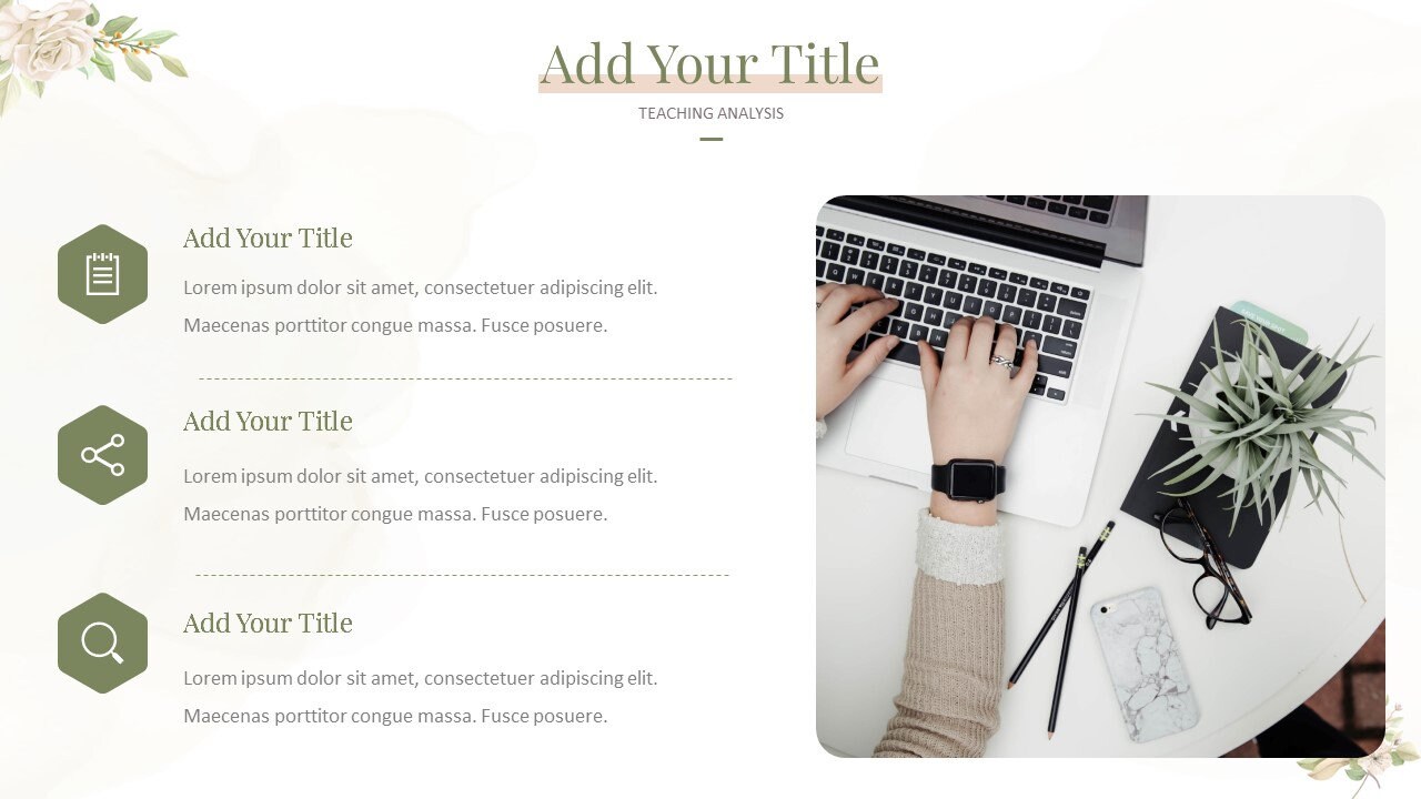 Minimal Clean Teaching Powerpoint Template - Etsy