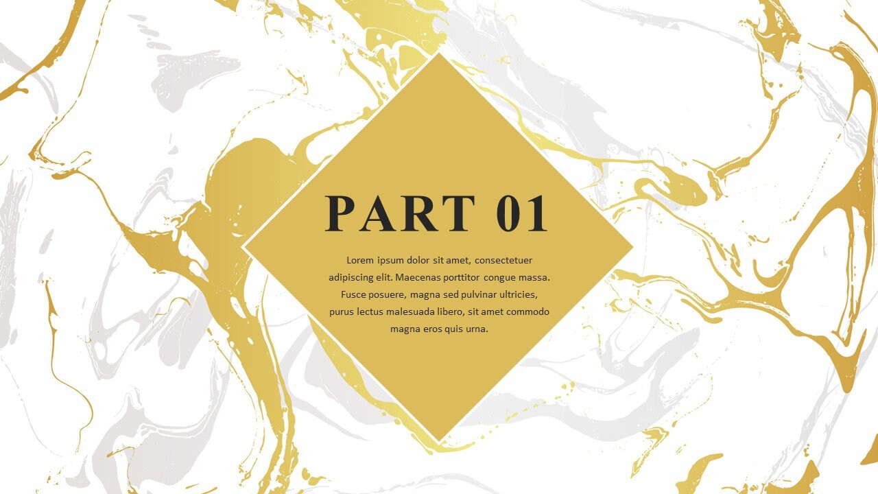 Minimal Marble Magazine Style Business Powerpoint Template - Etsy