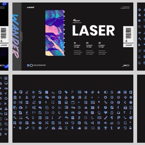 Minimal Magazine Style Laser Powerpoint Template - Etsy