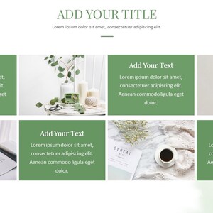 Minimal Water-color Clean Powerpoint Template - Etsy