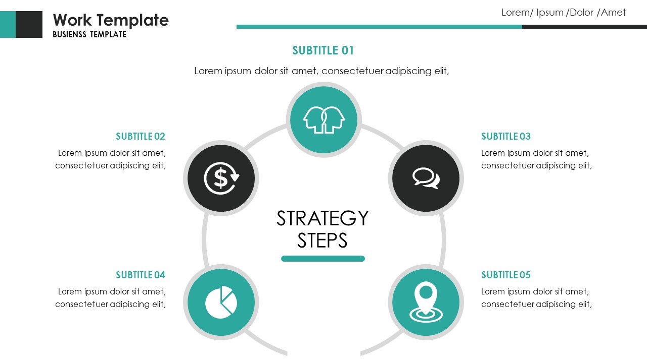 Minimal Business Annual Report Powerpoint Template - Etsy