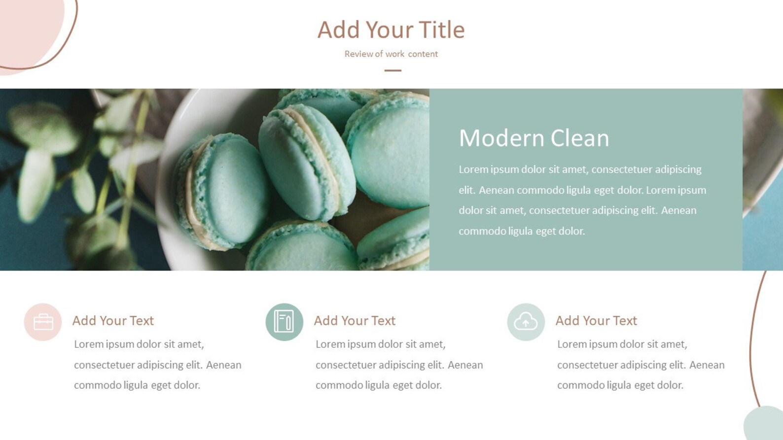Minimal Modern Clean Powerpoint Template - Etsy Canada