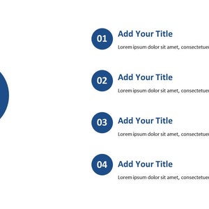 Minimal Blue Business Powerpoint Template - Etsy