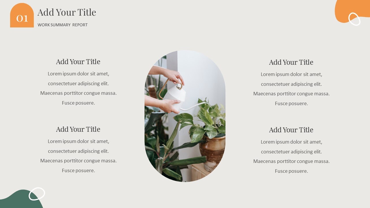 Minimal Modern Clean Powerpoint Template - Etsy