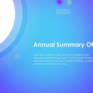 Creative Gradient Business Report Powerpoint Template - Etsy