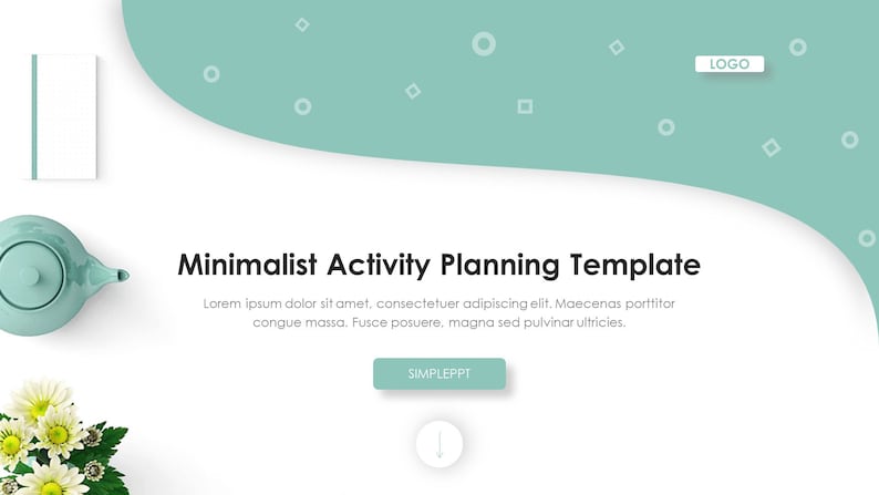 Minimal Activity Planning Powerpoint Template - Etsy