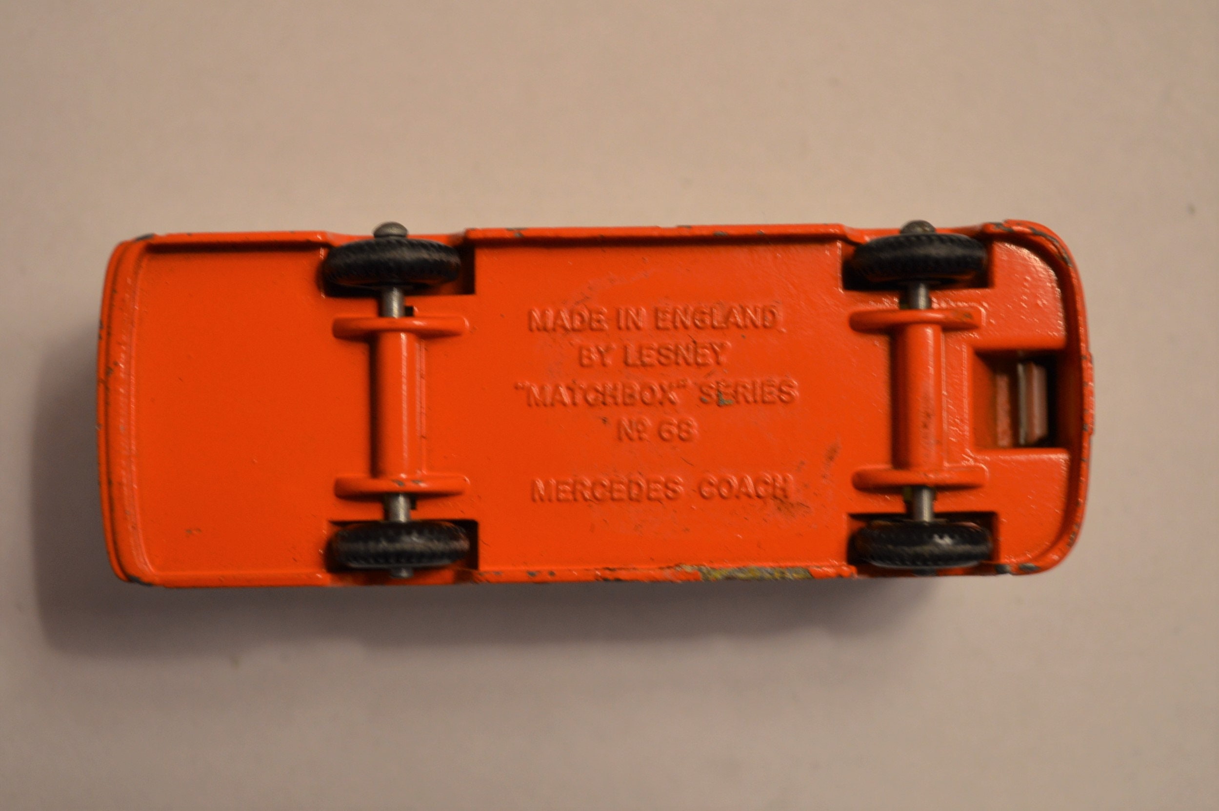 Matchbox Mercedes Coach - No. 68 - Vintage 1960s - Made in England - by ...