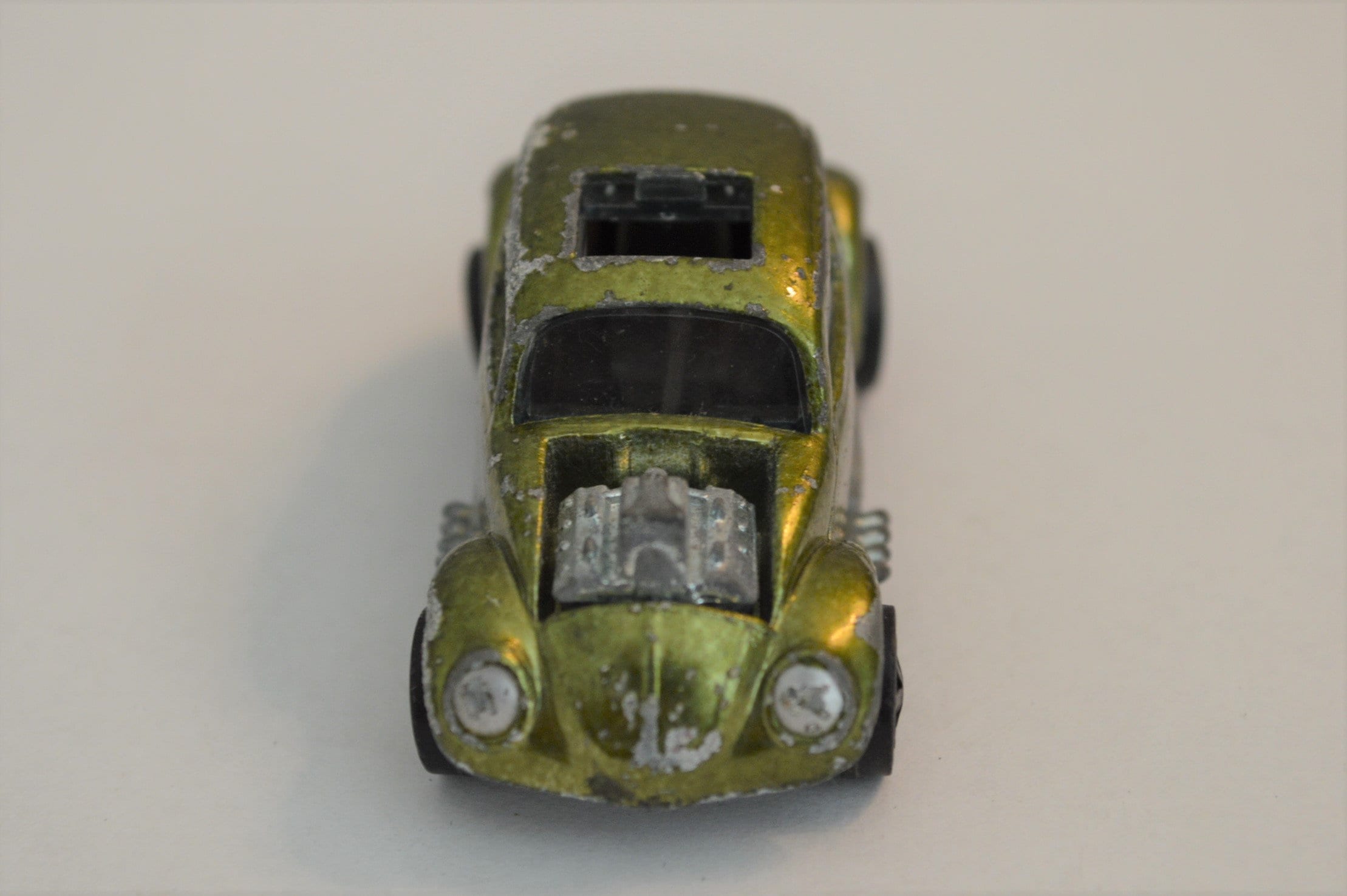 Hot Wheels Custom Volkswagen (olive) - Vintage 1967 - by Mattel - Made ...