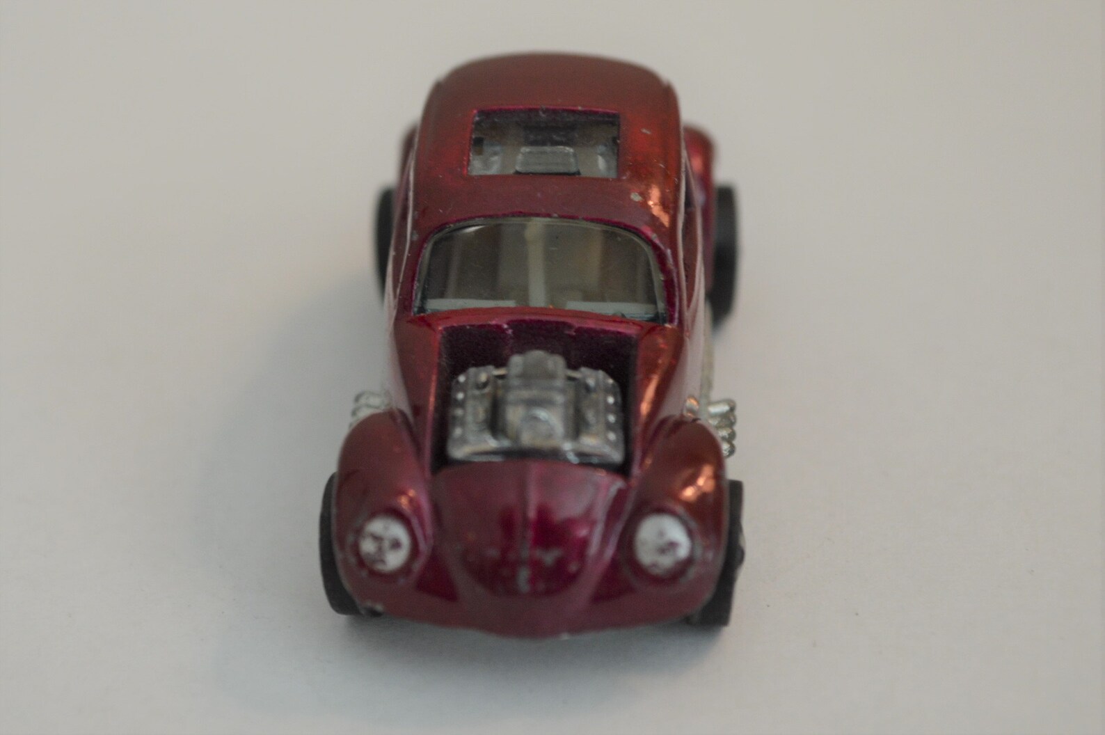 Hot Wheels Custom Volkswagen maroon Vintage 1967 by Mattel Made in Hong ...