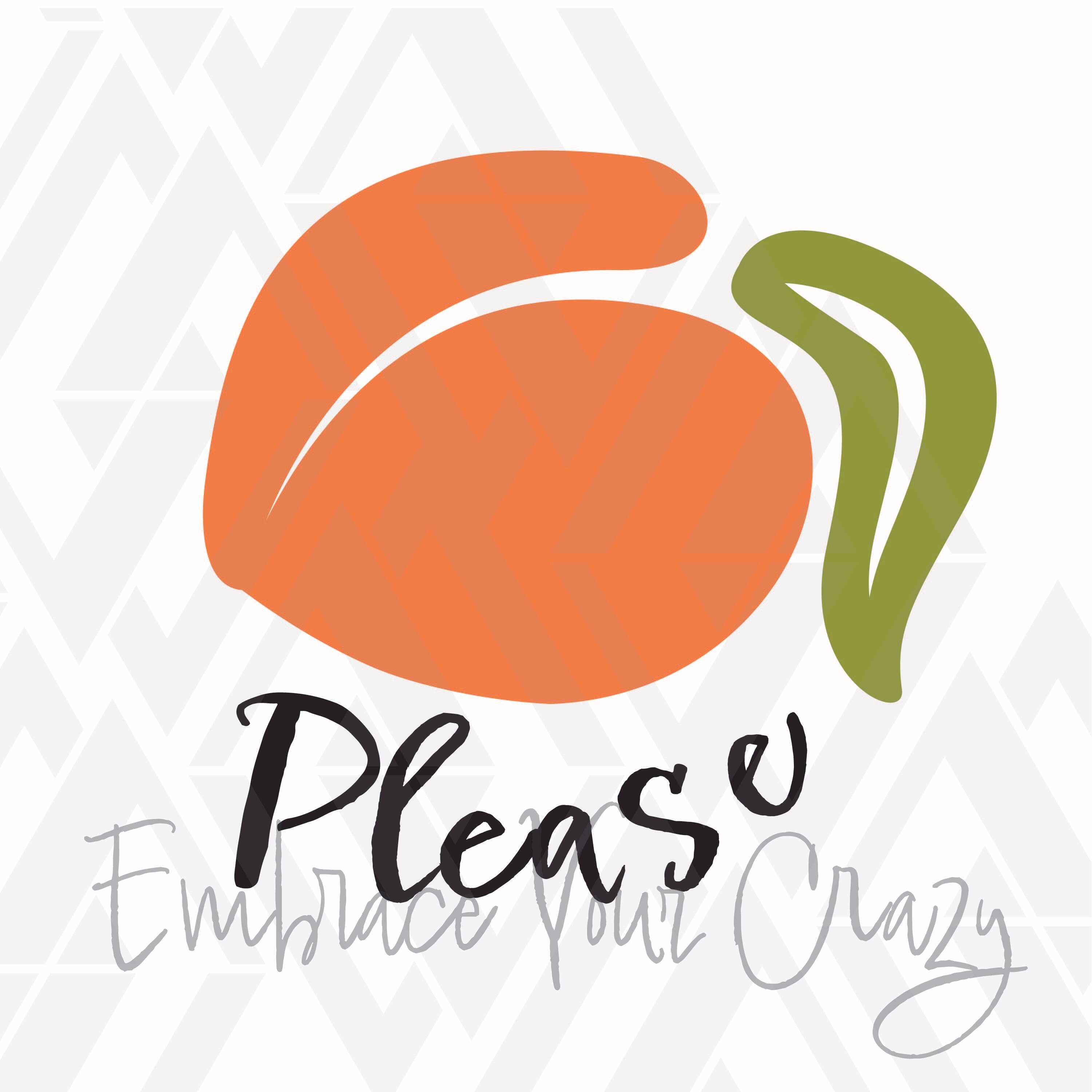 Peach Designs Bundle 2, SVG and Other File Formats, Peach Clipart ...