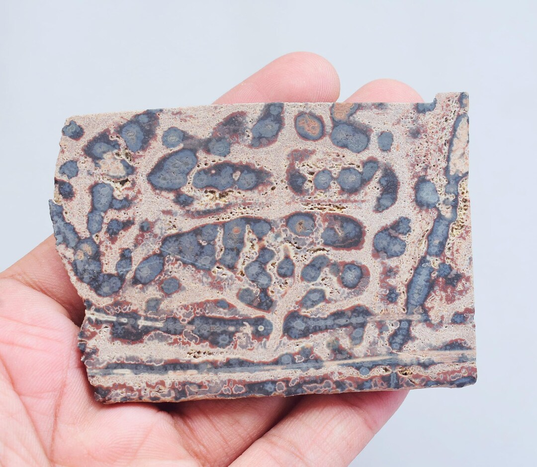 Viper Skin Jasper Slice / Mexican Viper Skin Jasper Gemstone Slab ...