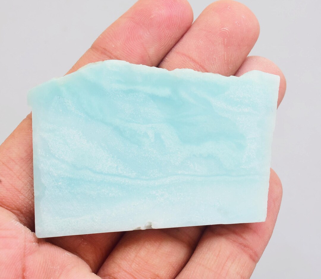 Caribbean Calcite Slice / Caribbean Calcite Gemstone Slab / 157.40 Ct ...