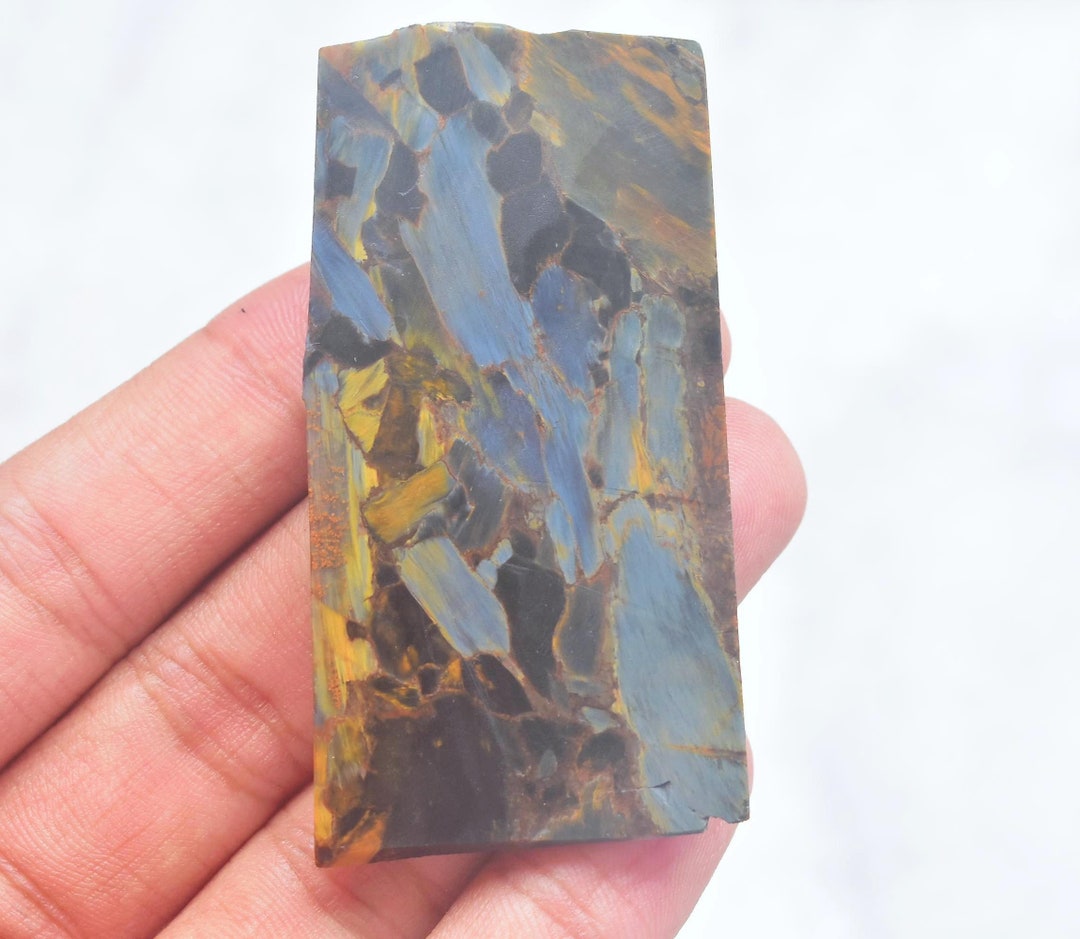 Pietersite Rough Slice / Pietersite Gemstone Rough Slab / 125.70 Ct ...