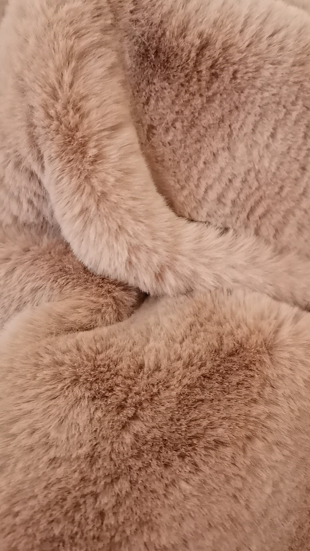 Beige Faux Fur Rabbit Faux Fur Cream-Colored Faux Fur | Etsy