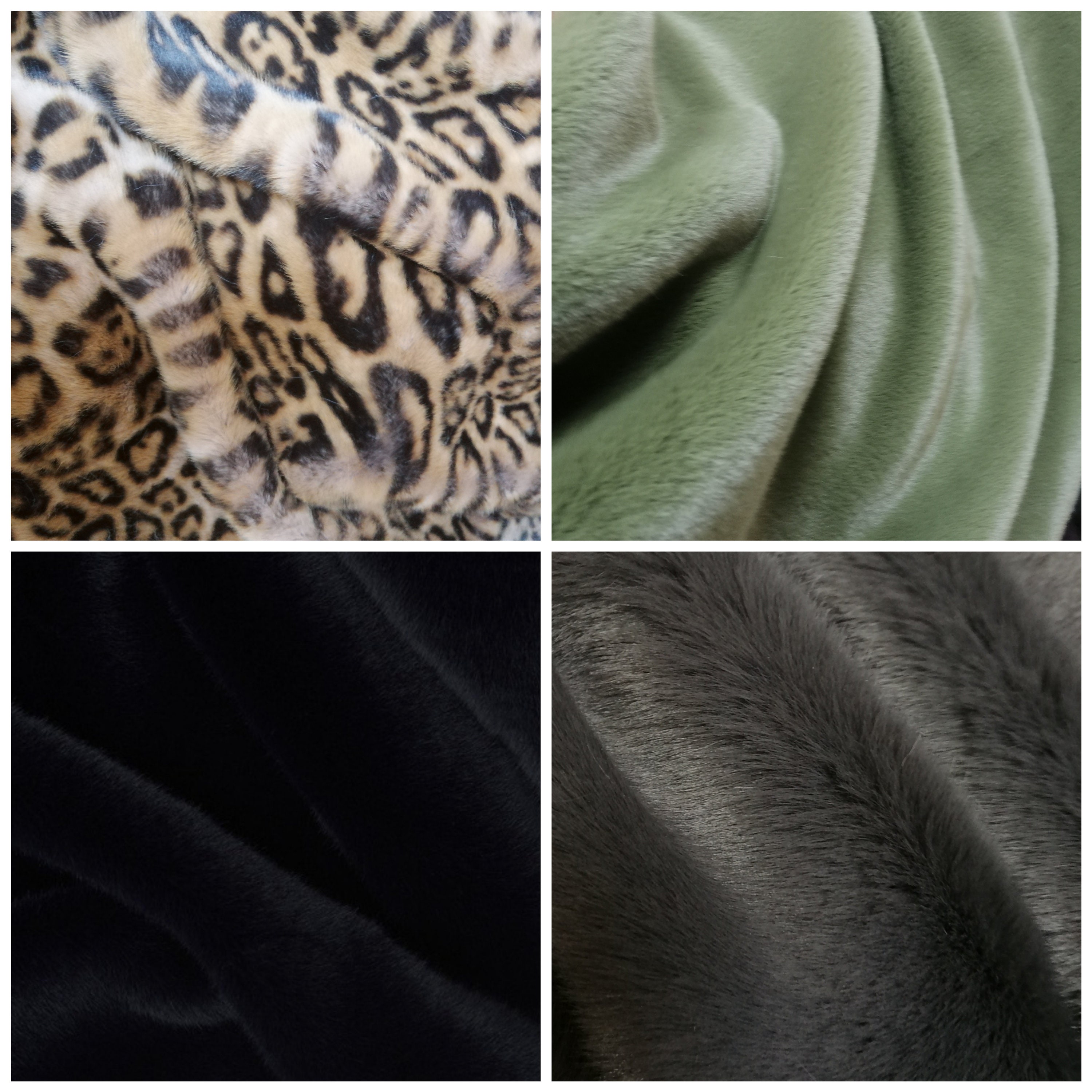 Faux Fur Fabric Different Colors 25160 сm 50160 Cm - Etsy