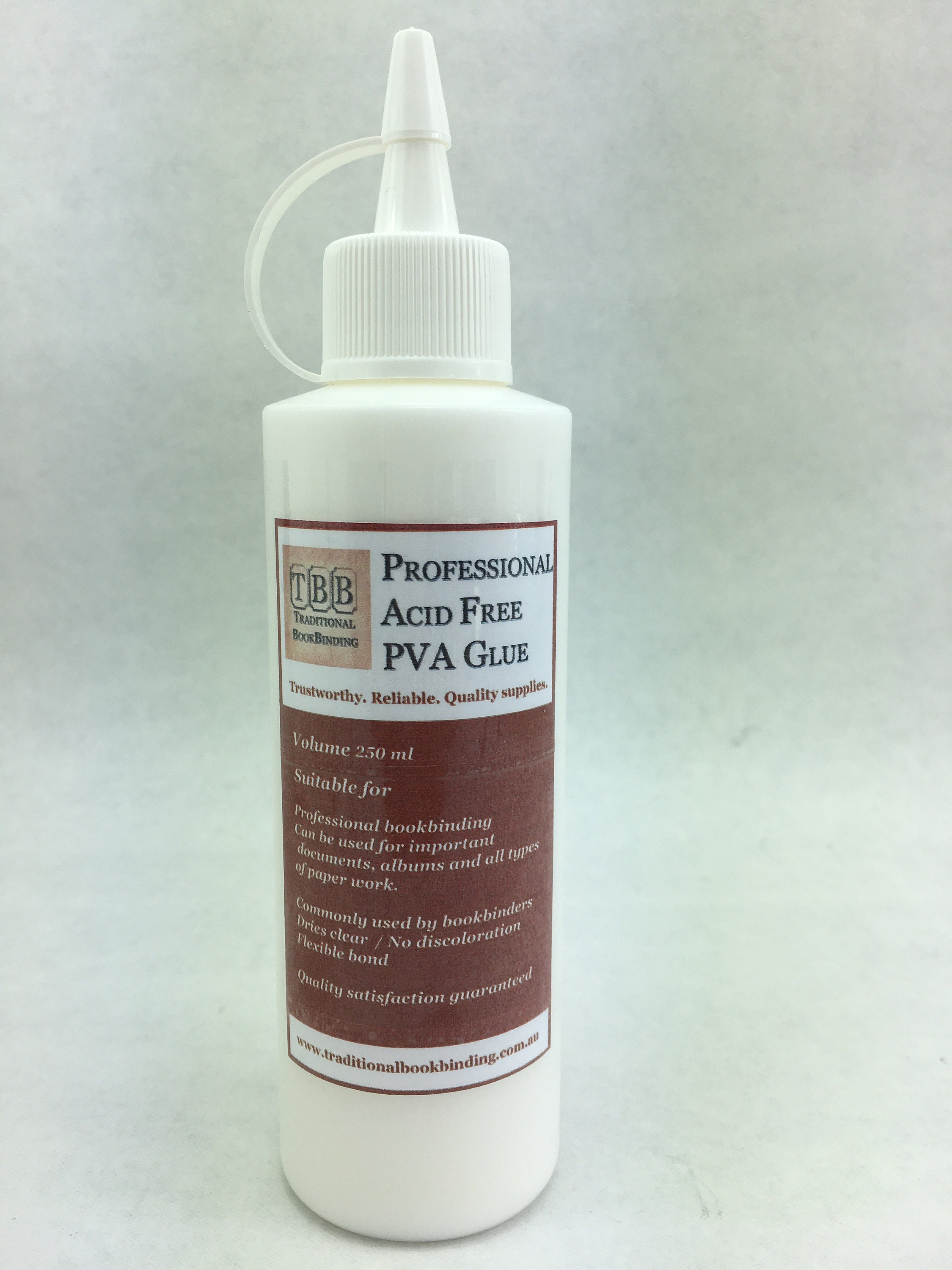 Professional Bookbinding PVA Glue Acid free Ph Neutral Adhesive