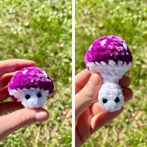 Crochet Mushroom Pop Its - Handmade - Amigurumi - Plushie - Stuffed Toy ...