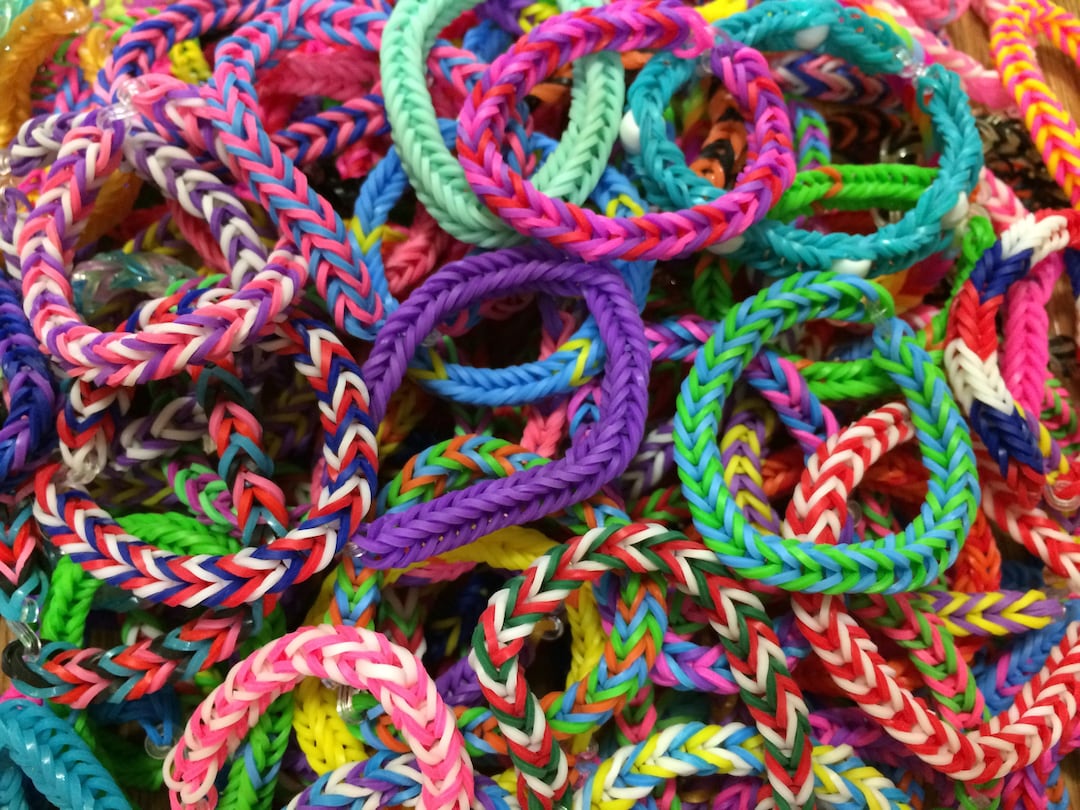 Rainbow Loom Rubber Band Bracelets - Classroom Pack of 30 - Etsy