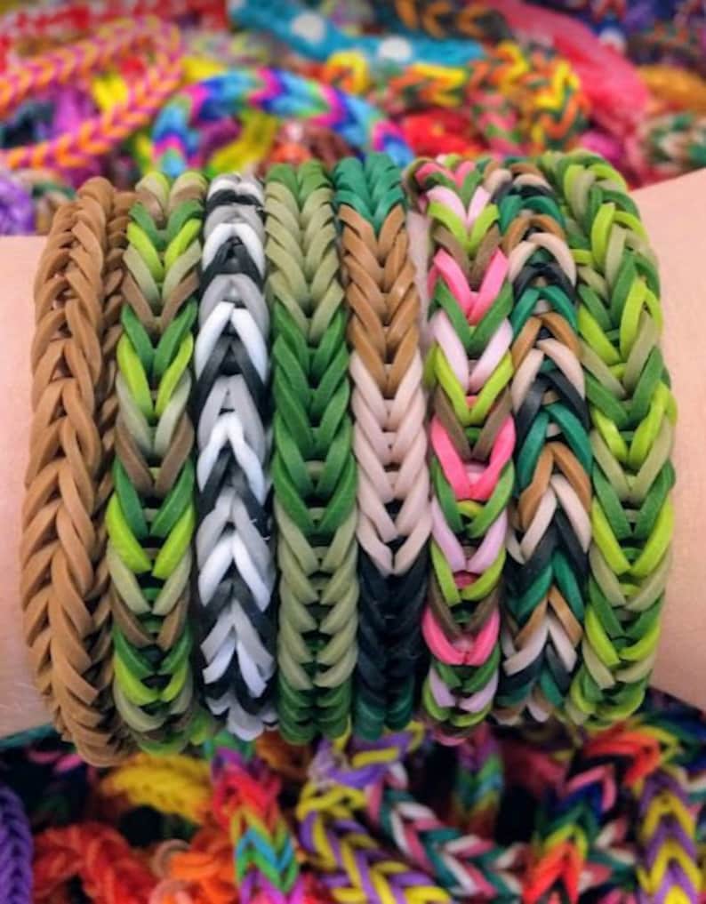 Rainbow Loom Rubber Band Bracelets - Classroom Pack of 30 - Etsy