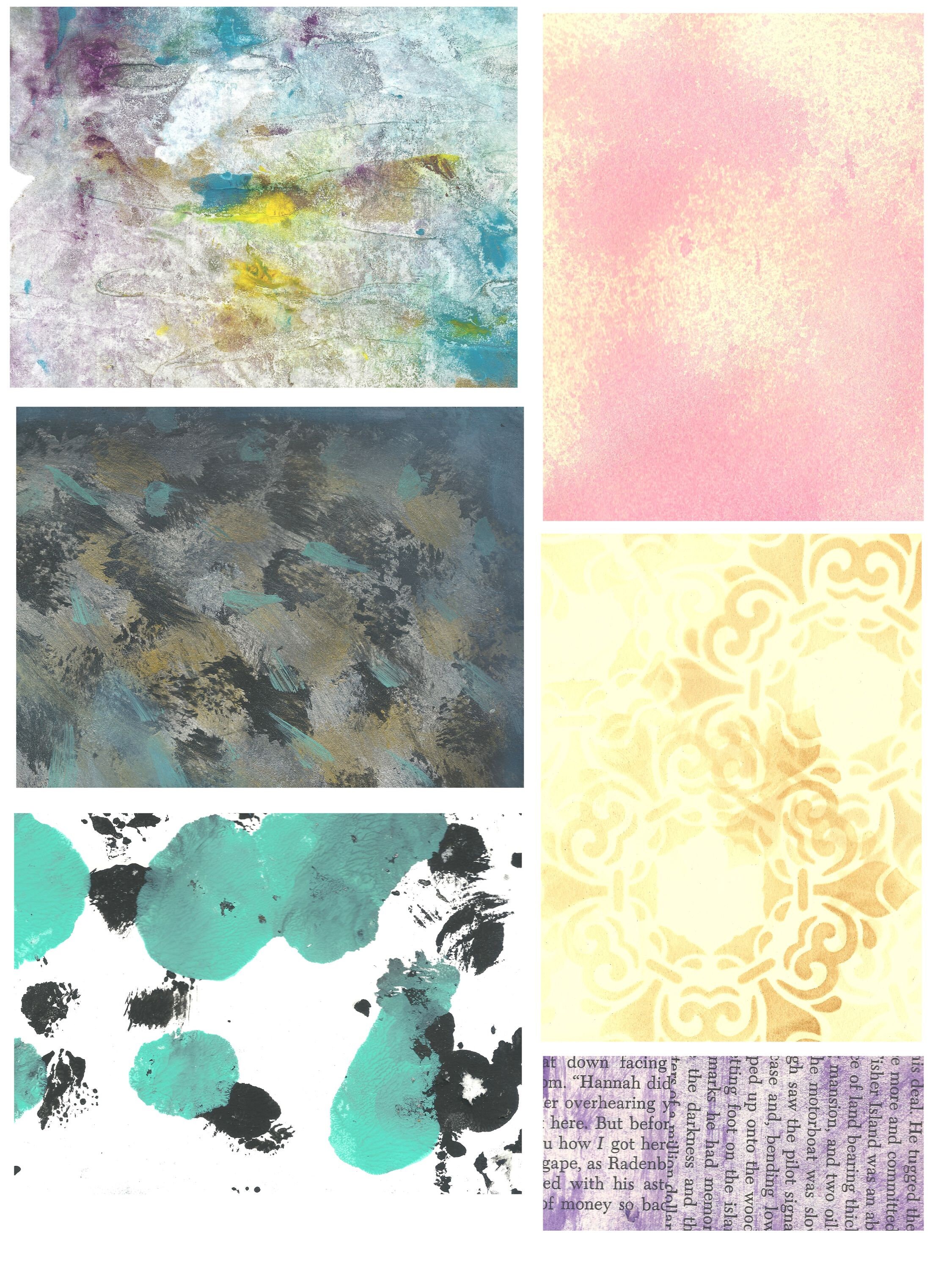 Printable Collage Fodder - Set of 12 - Art Junk Journal Ephemera Craft ...