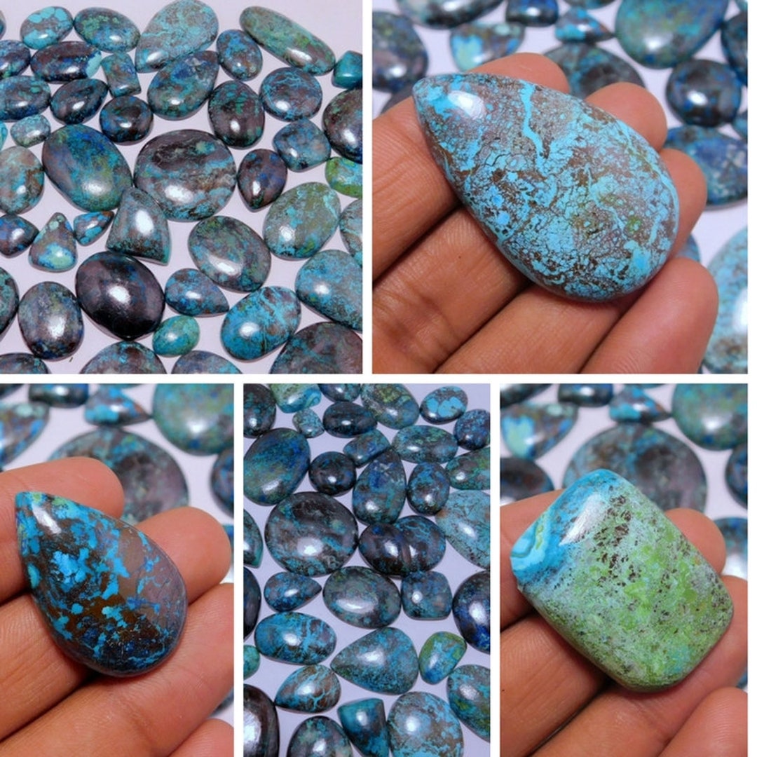 Natural Azurite Gemstone Wholesale Lot Azurite for Jewelry 7-40 Mm Size ...