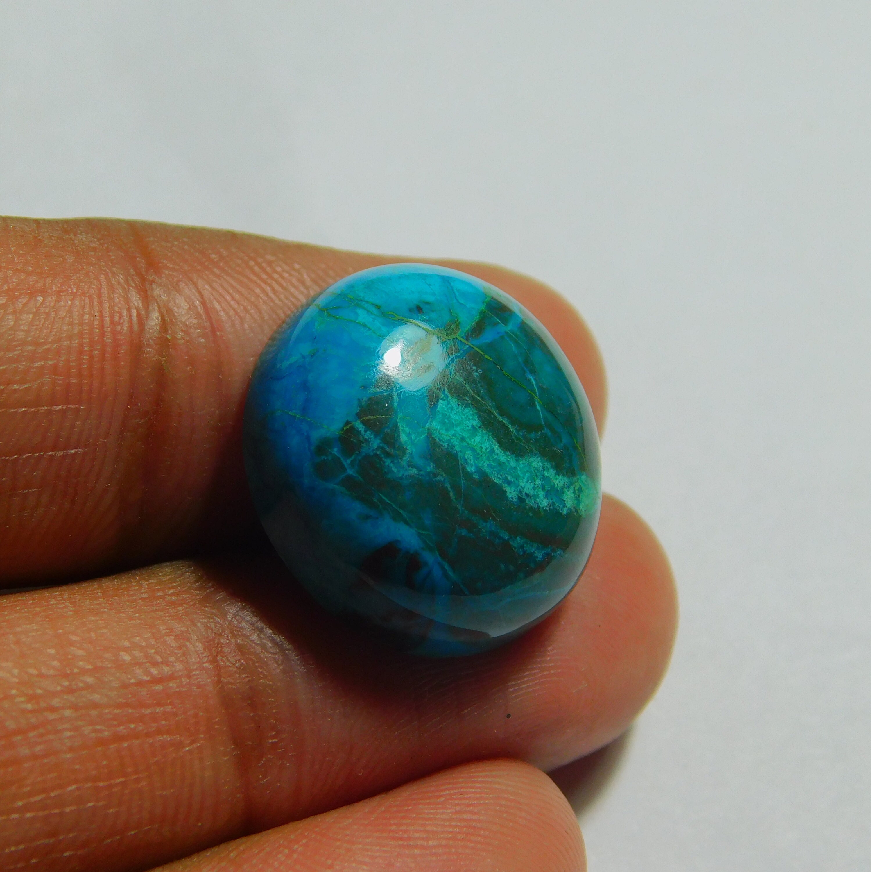 16.6 cts Natural Azurite Malachite Cabochon Loose GemsStones | Etsy