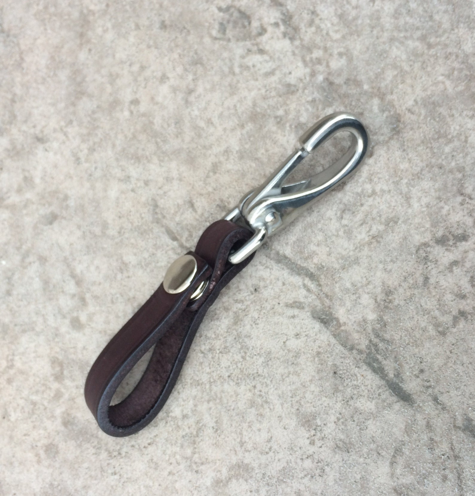 Custom Keychains, Leather Keychain, Dad Keychain, Handmade Bridle ...