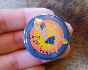 Climb Button - Etsy