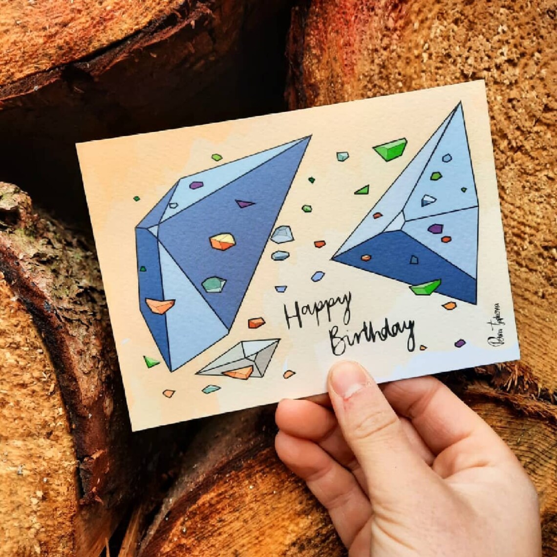Bundle of 5 Rock Climbing Cards - Choose Your Own Selection ...