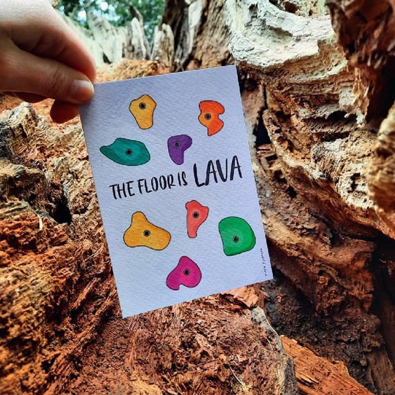 Bundle of 5 Rock Climbing Cards - Choose Your Own Selection ...