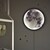 Lunar Wall Lamp, Your Own Full Moon at Home, Night Light Moon Wall ...