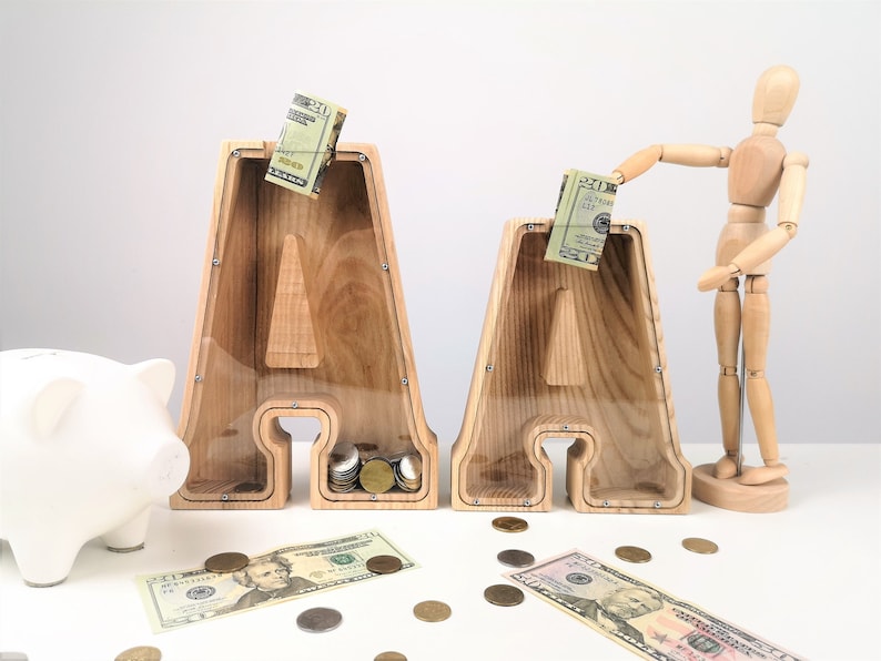 Personalized Baby Piggy Bank for Girl and Boy Nursery Decor - Etsy