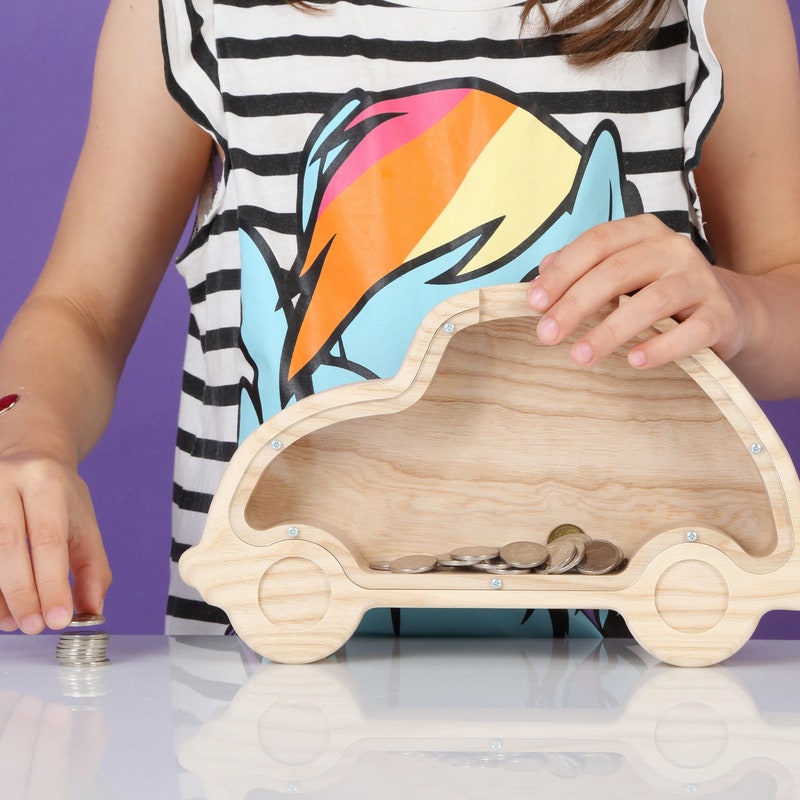 Car Piggy Bank - Etsy