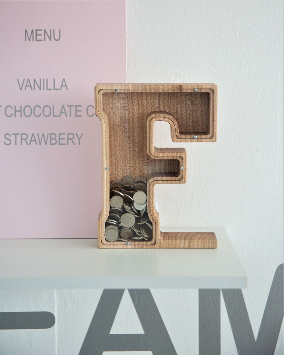 Letter Coin Bank for Kids Сoin Bank Piggy Bank Boy | Etsy