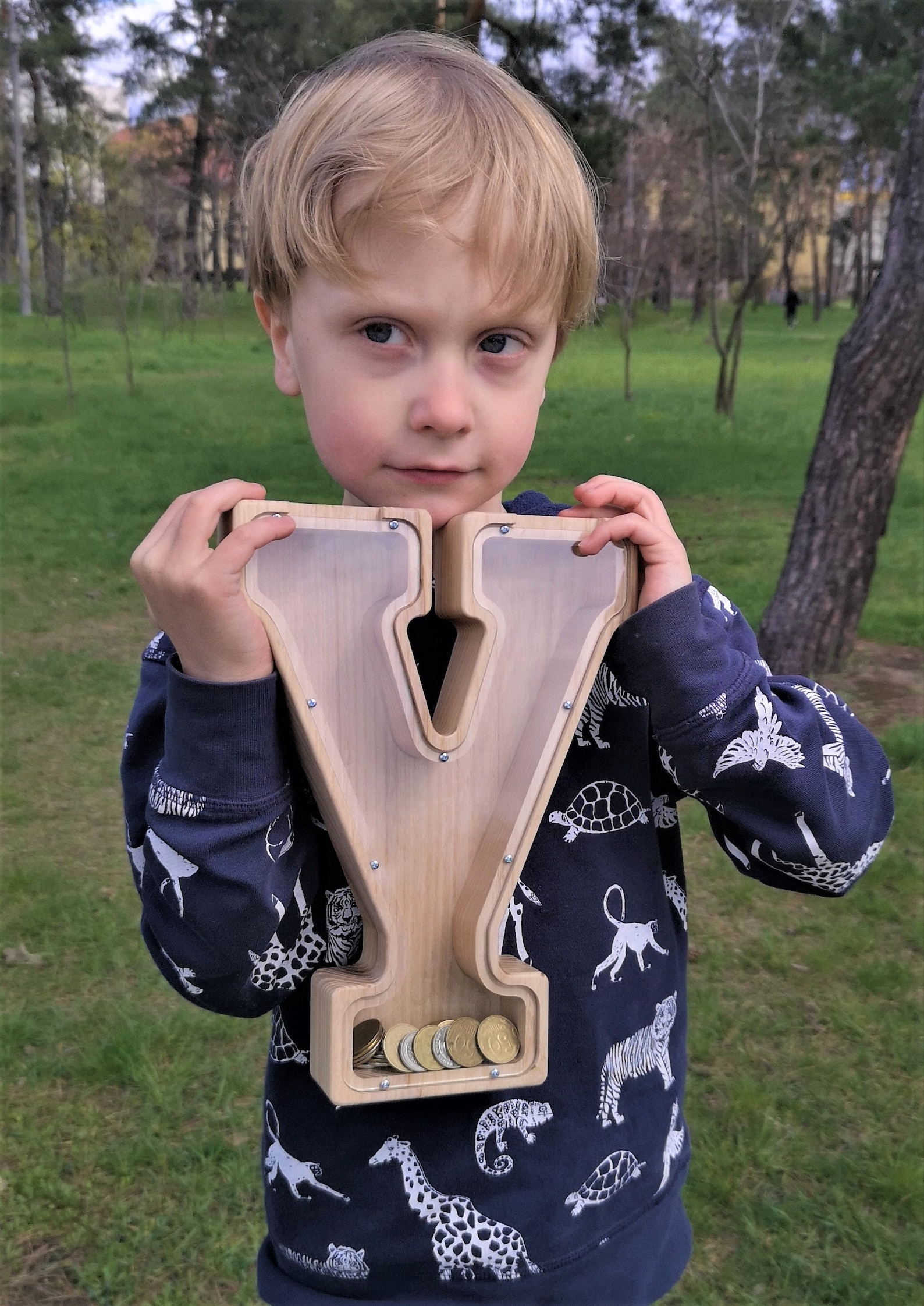 Personalized Money Box for Kids Wooden Coin Bank for Boys - Etsy