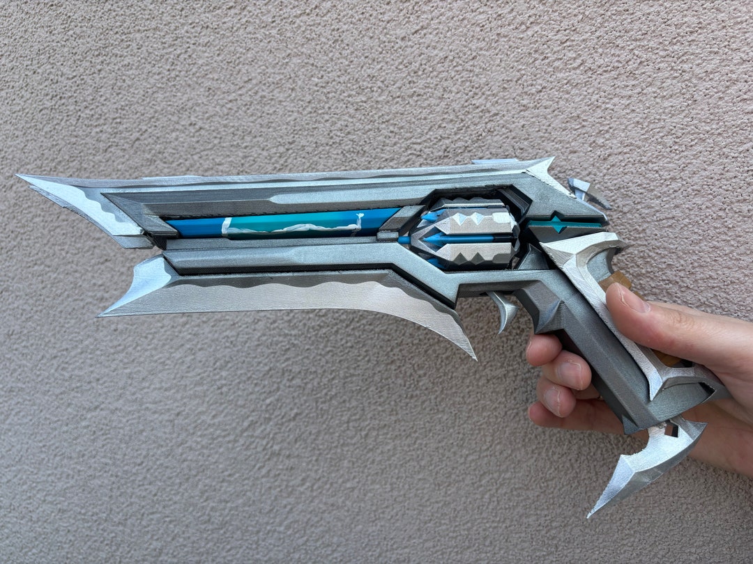 Hand Painted Kuronami Sheriff From Valorant Real Life 3D Printed ...